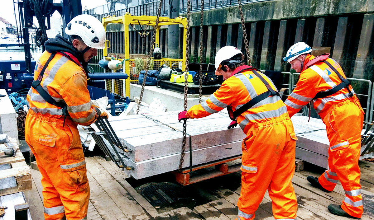 Ocean Village Anode Installations - MCS Sub Sea Diving